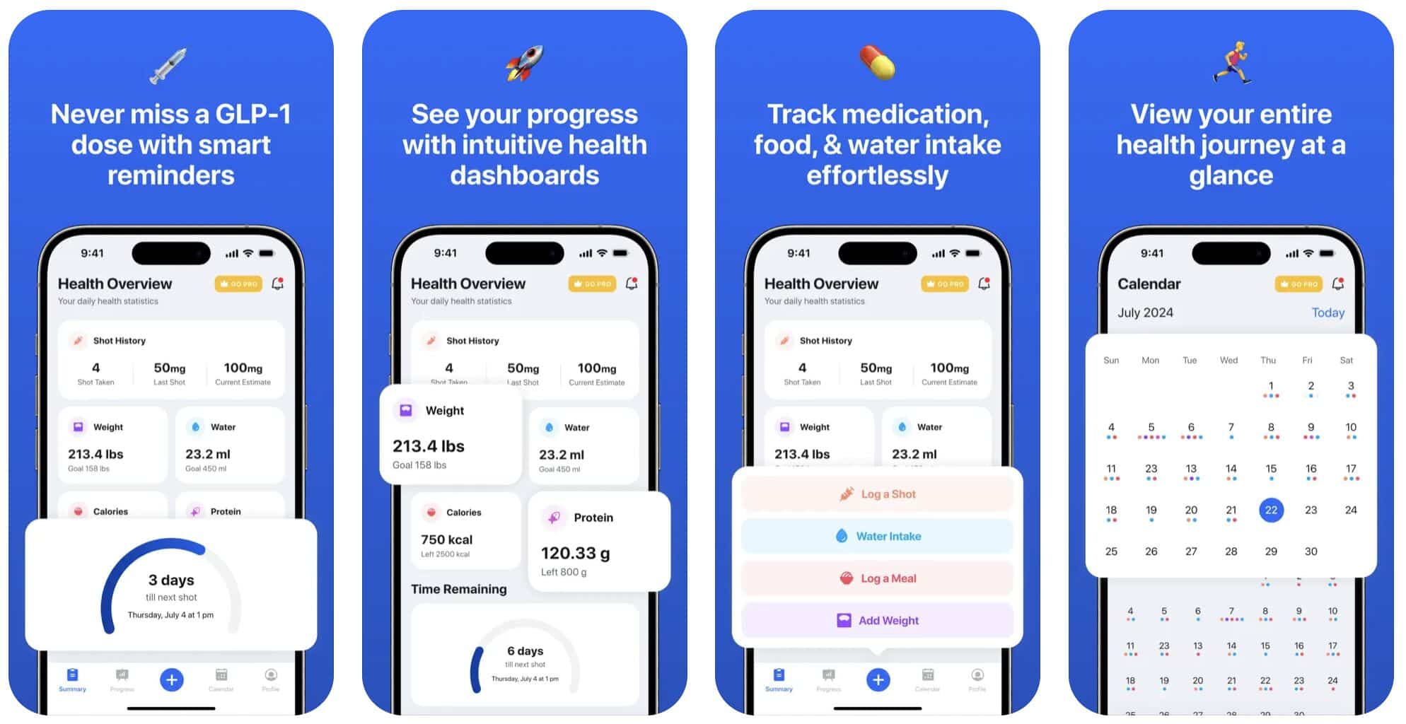 Pep vs. Shotsy: Which GLP-1 Medication Tracking App Reigns Supreme? - GLP-1 Tracker: Pep